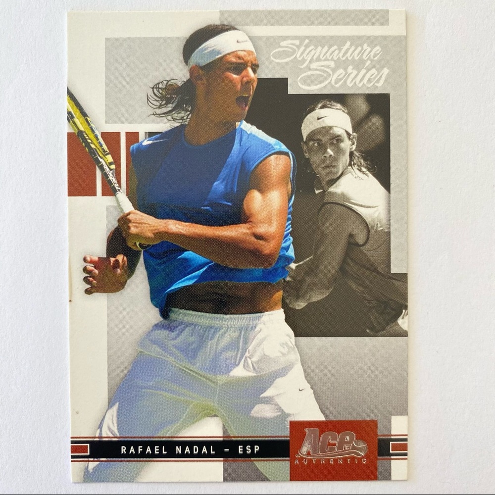 Rare Rafael Nadal Ace Authentic Card - Gem